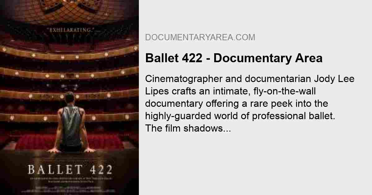 Dance - Documentary Area