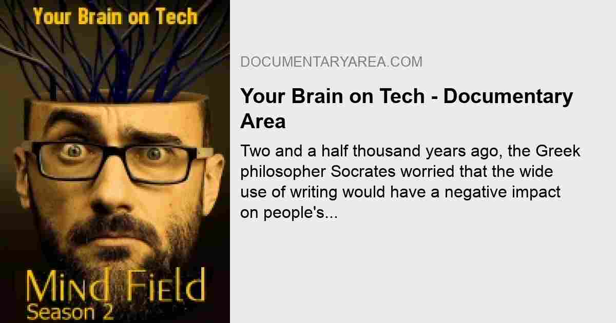 Series Mind Field Season 2 - Documentary Area