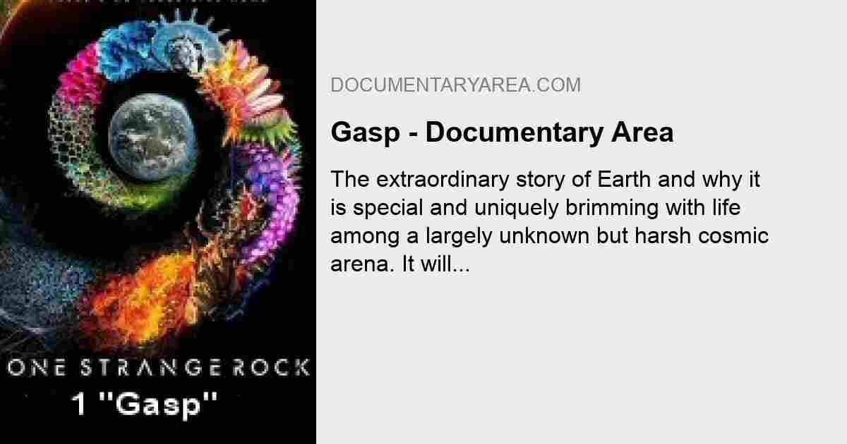 Series One Strange Rock - Documentary Area