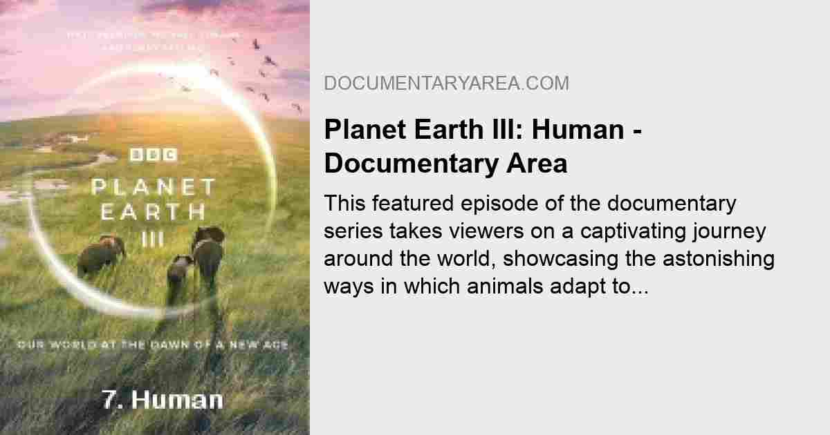 Wildlife - Documentary Area - page 37