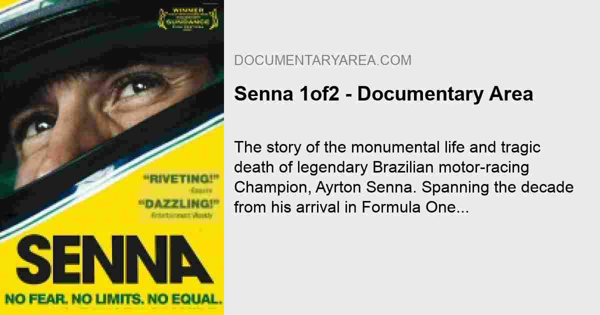 Series Senna - Documentary Area
